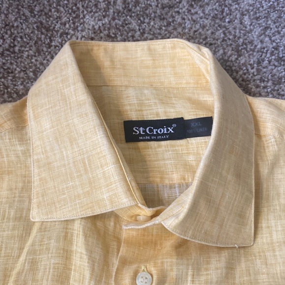 St. Croix. | Shirts | St Croix Linen Shirt | Poshmark